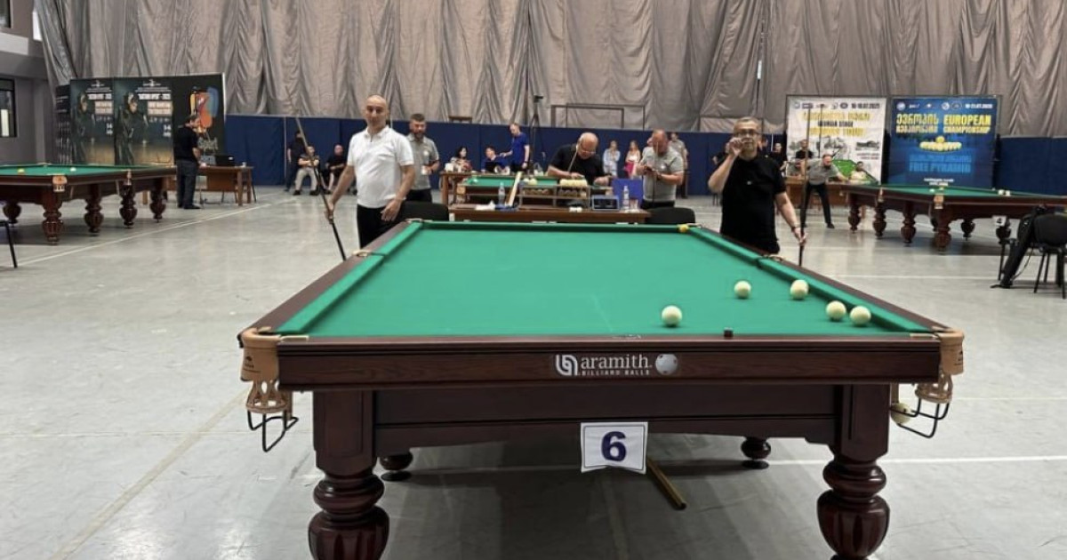 International Billiards Championship Has Started in Batumi in Tbilisi ᐉ ...