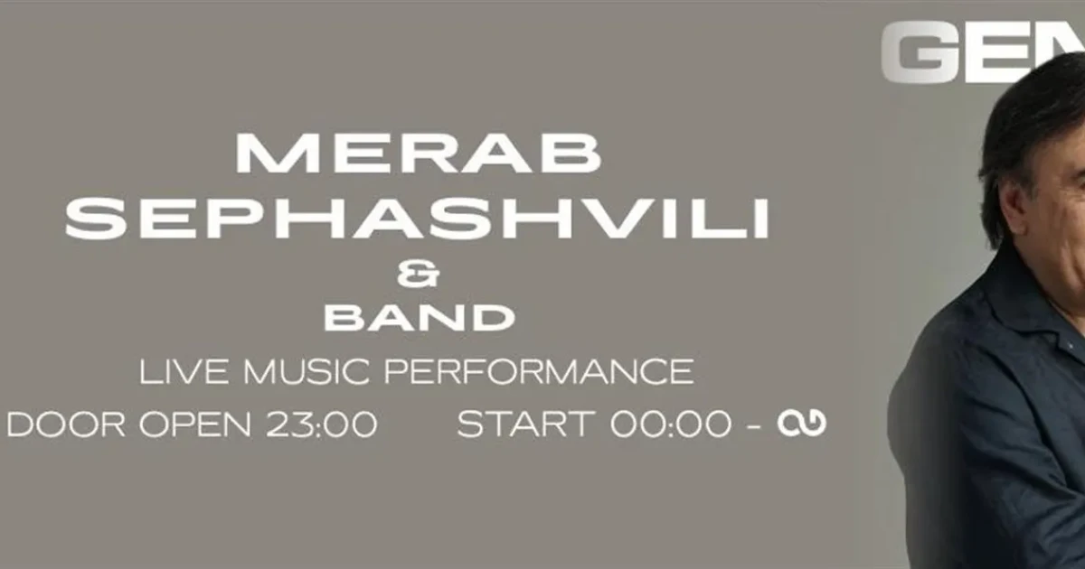 Merab Sepashvili @ GENER8 in Tbilisi ᐉ Events Schedule | YOLO | Yolo