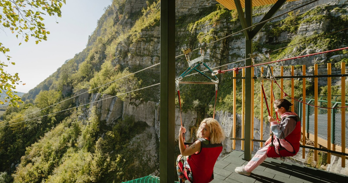 Zipline Kinchkha in Tbilisi - a Gift Certificate